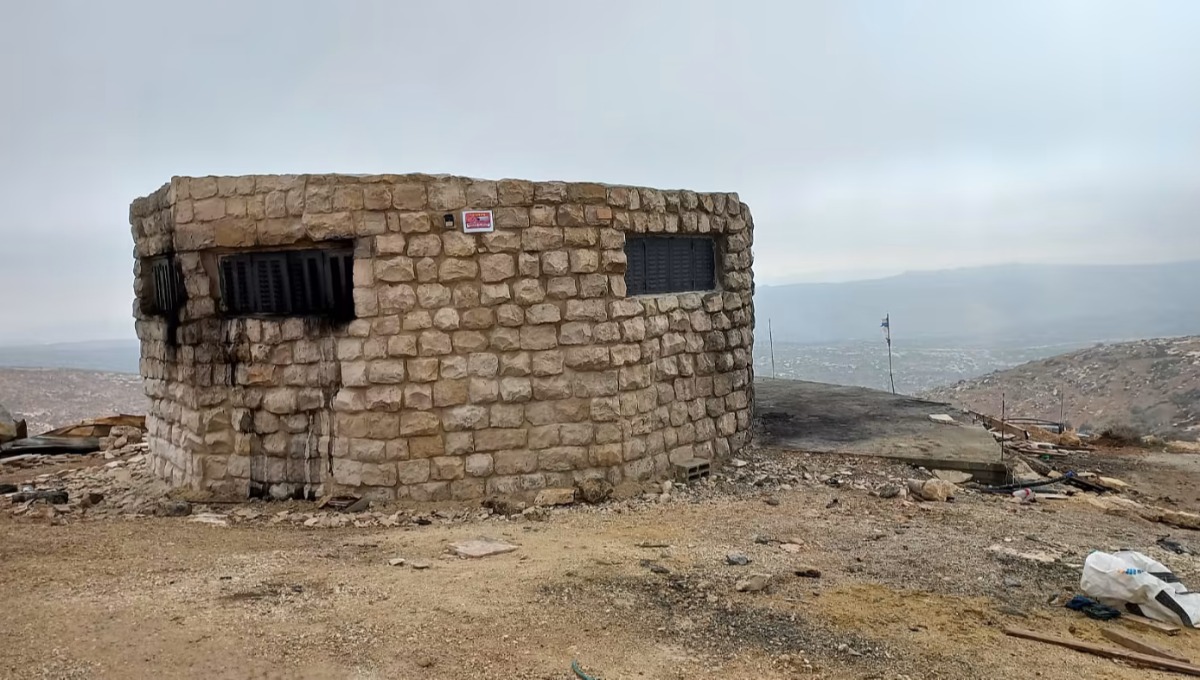 כתב אישום הוגש נגד מצית בית המדרש בדרום הר חברון - כיפה